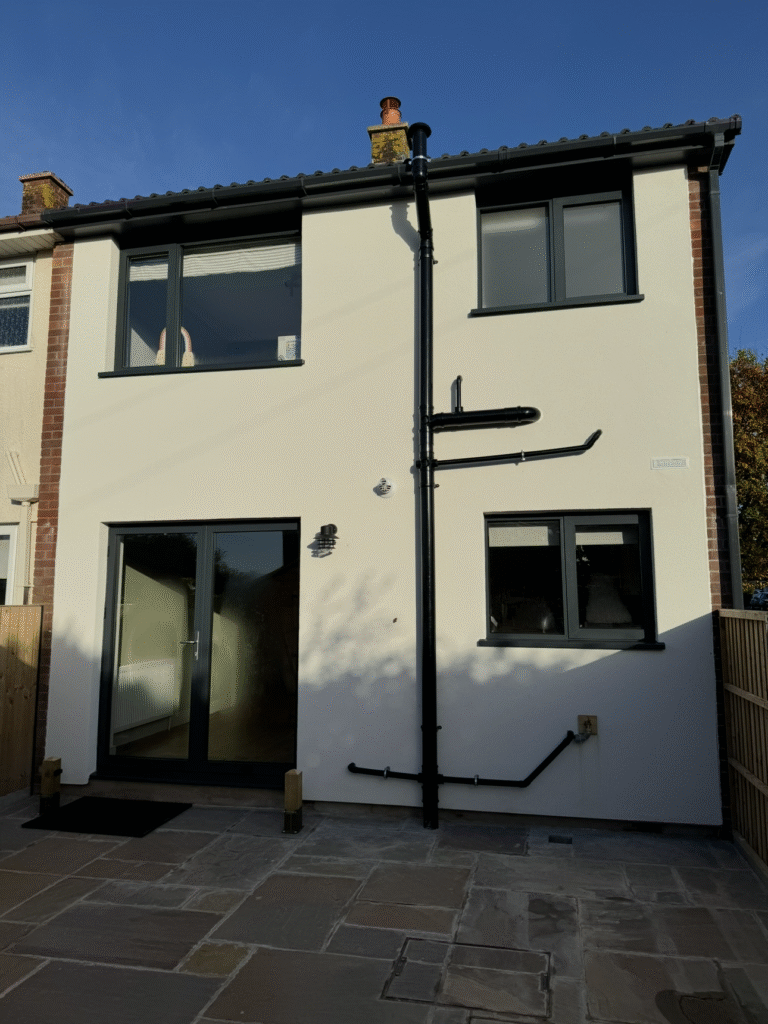 External Wall Insulation and Silicone Render in Yatton